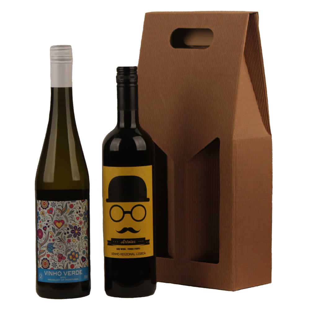 Original 2 Bottle Wine Set - Handpicked Wine Box