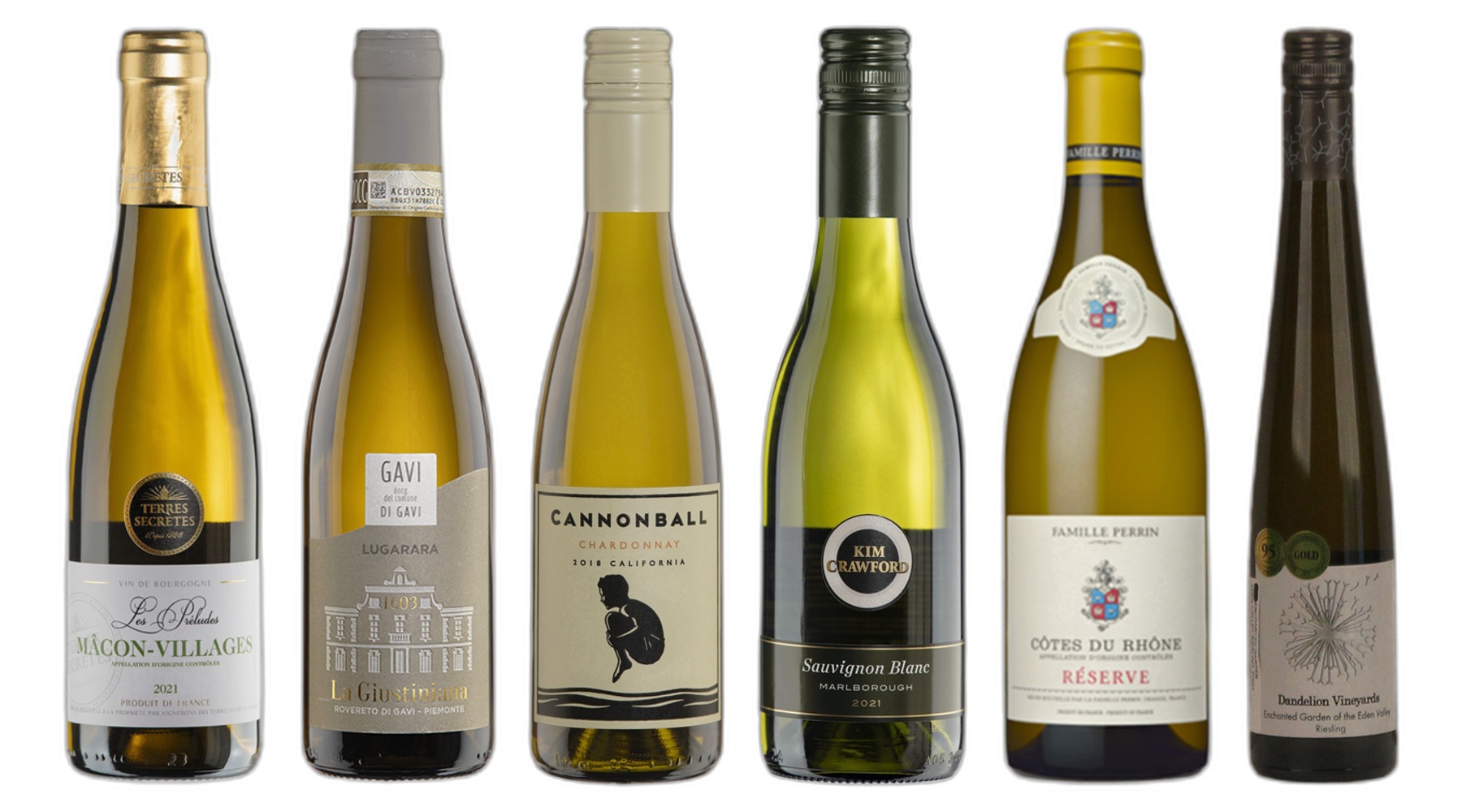 White Half Bottle (375ml) Wine Case - Free Next Day Delivery